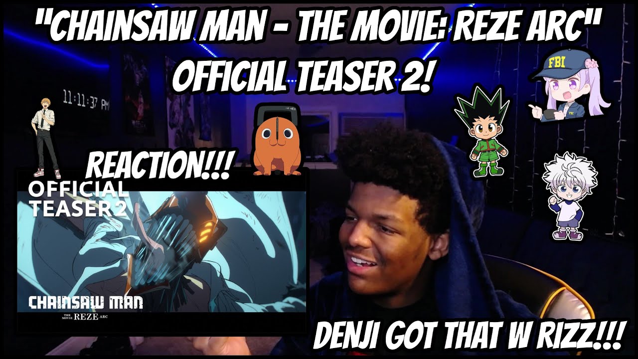 CHAINSAW MAN NEW TRAILER | ”Chainsaw Man – The Movie: Reze Arc ...