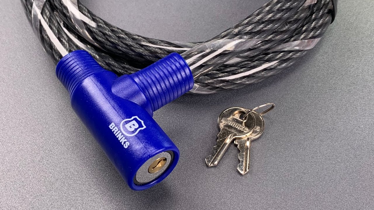 [928] Brinks’ Beefy “ProMax” Security Cable Picked FAST! - YouTube