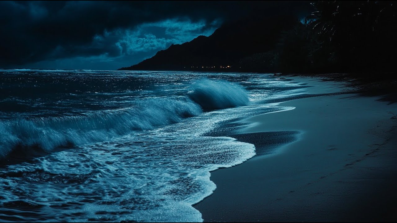 Serene Sleep With Ocean Waves Sounds | Relaxing Waves For Sleeping Well ...