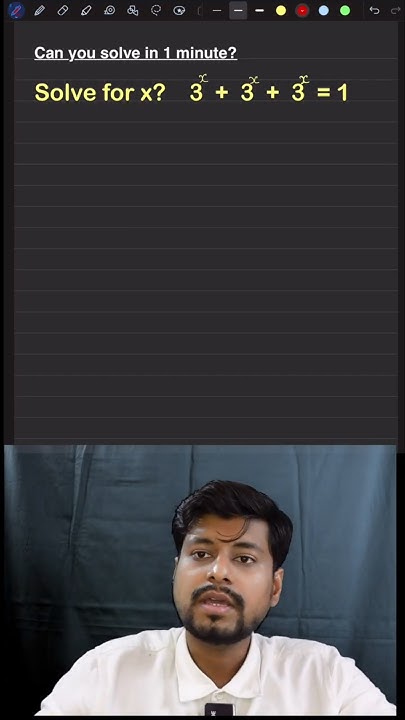 Can You Solve Challenge in 1 Minute | Mathematics | Algebra #education ...