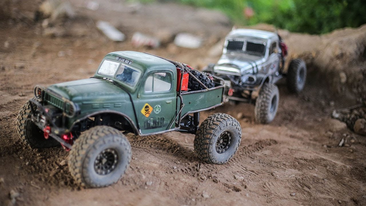Power Wagon RC Crawler 1/10 Trail - YouTube