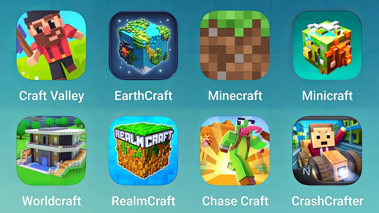 Craft Valley, Earth Craft, Minecraft, Minicraft, Worldcraft, RealmCraft ...