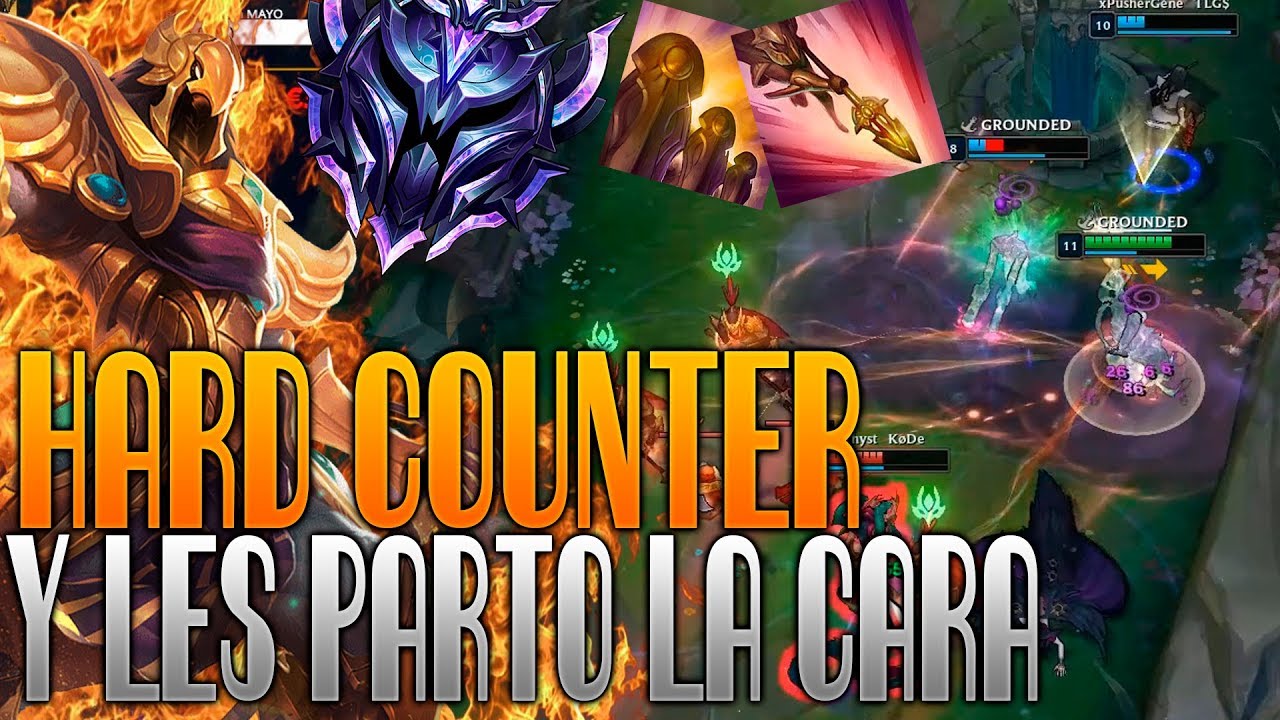 ME HACEN HARD COUNTER en ranked ¡ Y LES PARTO LA CARA||AZIR MID ...