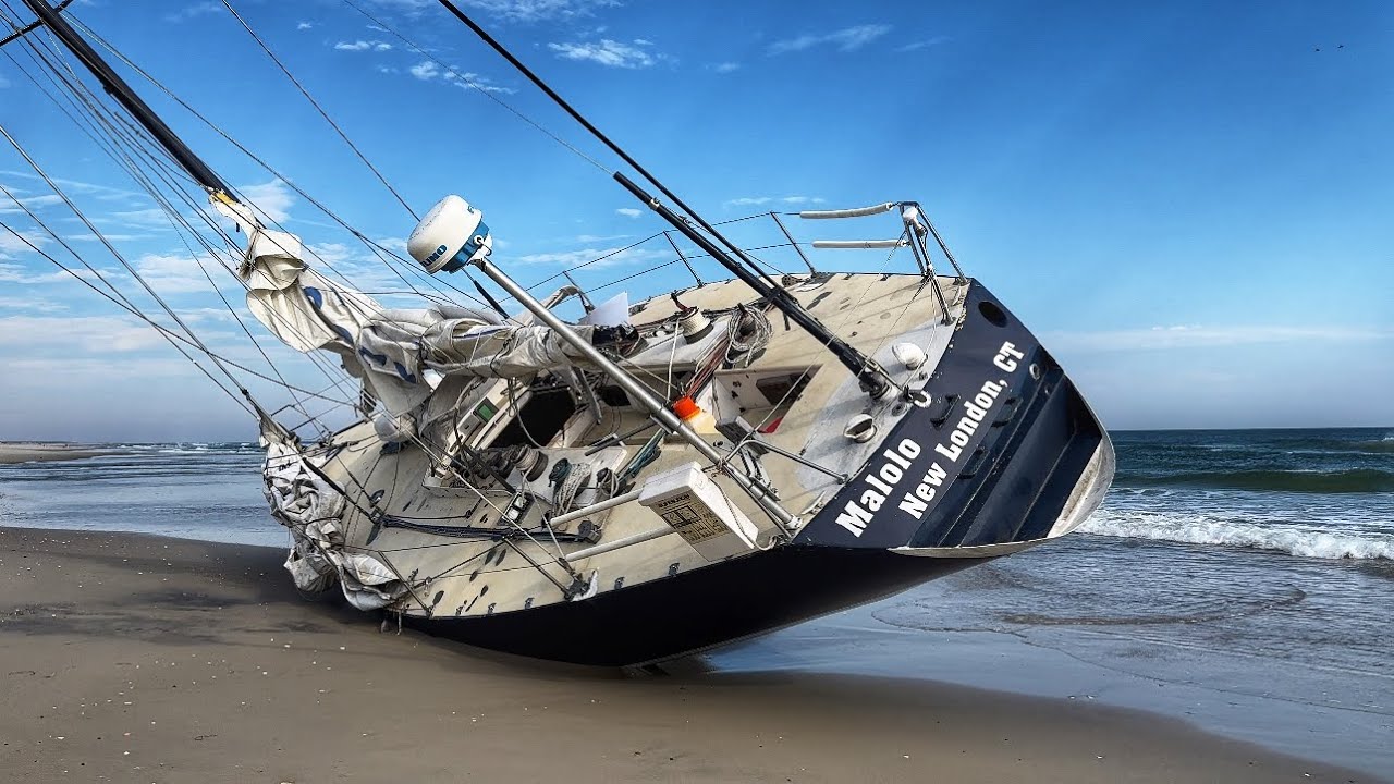 Malolo Shipwreck - Oregon Inlet - Outer Banks - YouTube