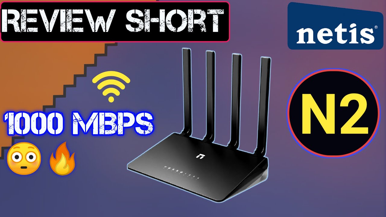 সেরা রাউটার 😘😱 || Netis N2 AC1200 Dual Band Gigabit Router Short Review ...