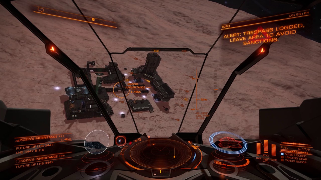 Elite Dangerous - Skimmer Mission HowTo: High Security Base - YouTube