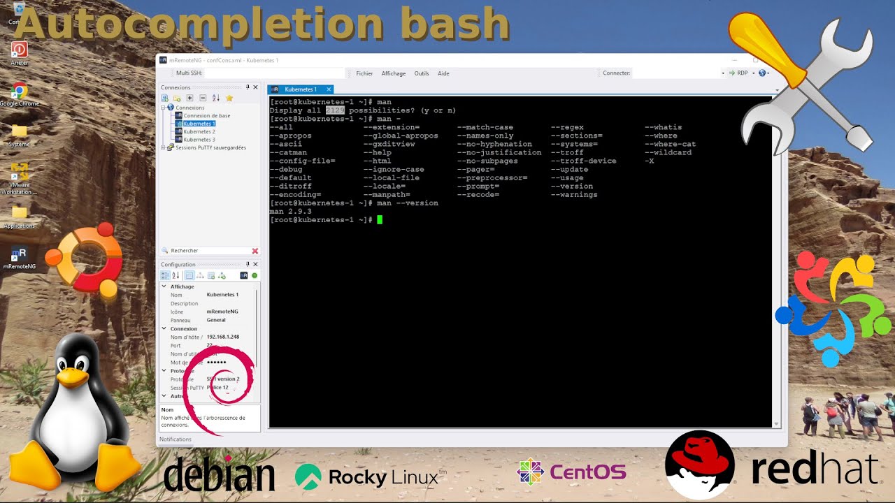 Mini Tuto Utiliser Et Mettre En Place Bash Completion Youtube