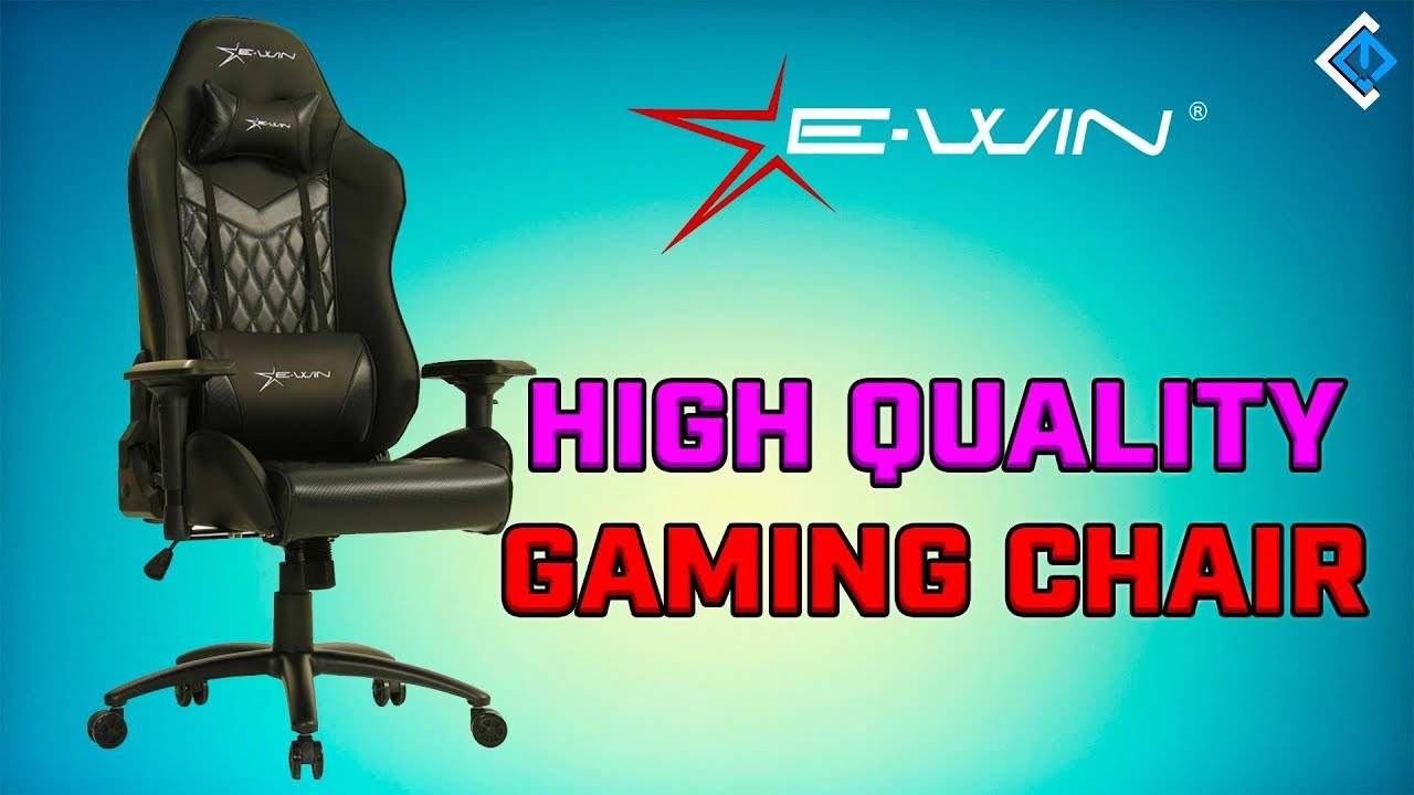 High Quality Gaming Chair - E-Win Racing Chair Unboxing! - YouTube