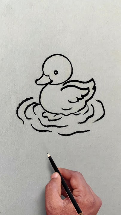 Very easy line drawing - YouTube