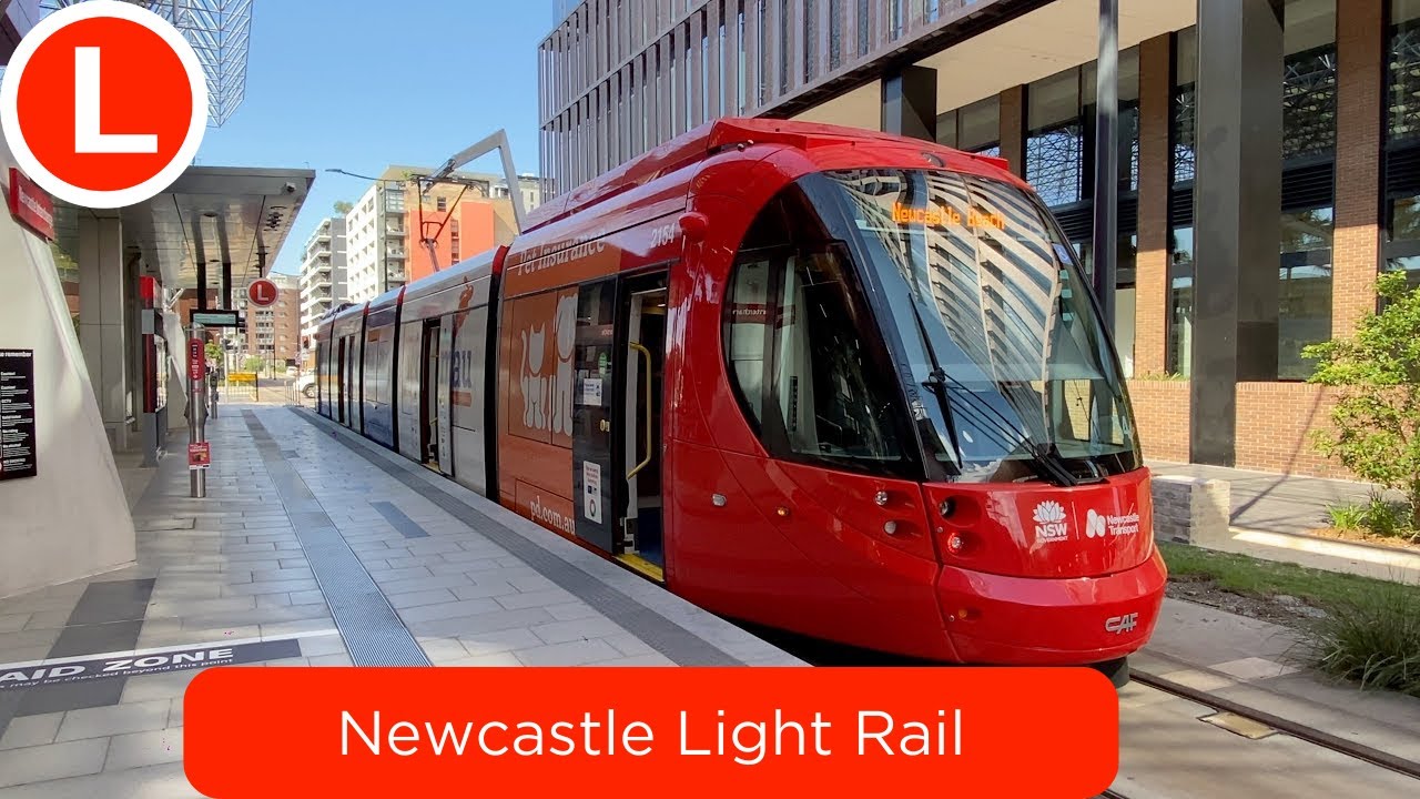 Newcastle Light Rail - YouTube
