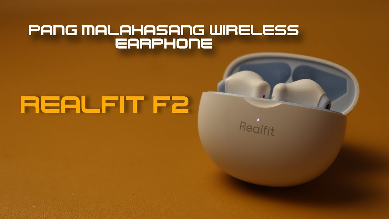 REALFIT F2 PANG MALAKASANG WIRELESS EARPHONE NA MURA NA QUALITY PA ...