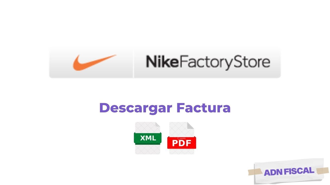 Nike Facturación - Como facturar tus tickets de Nike Factory Store ...