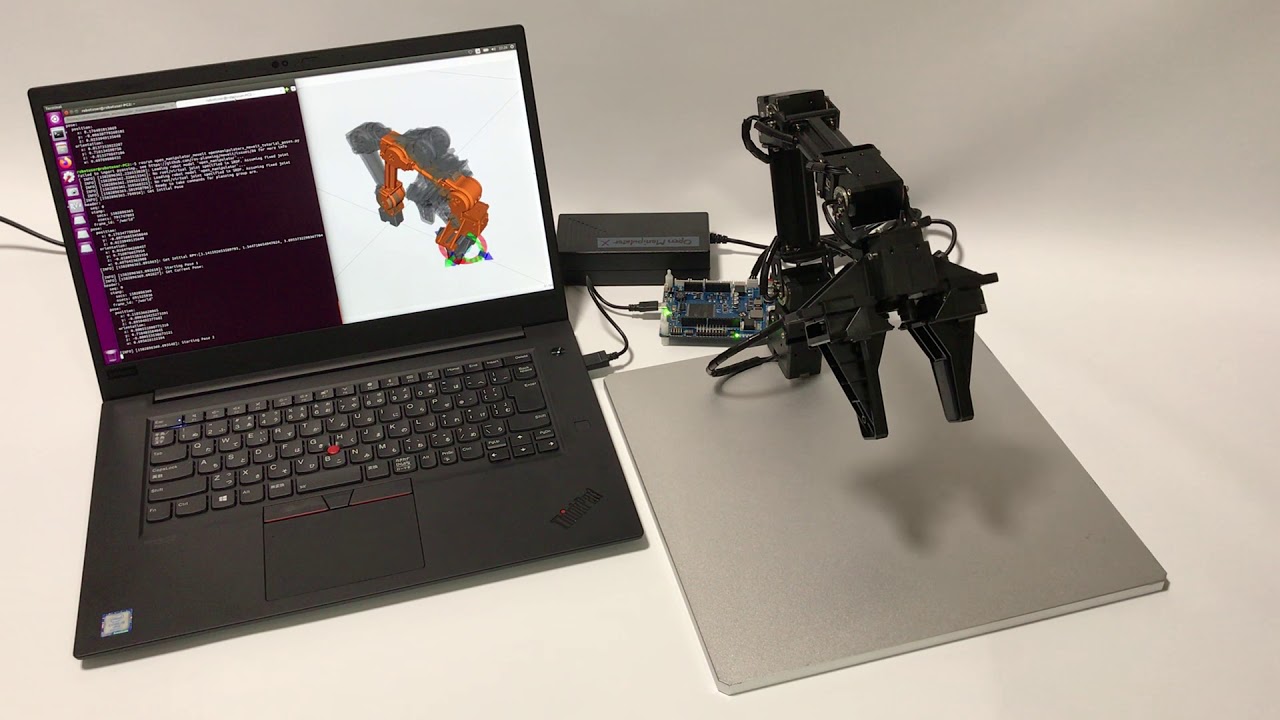 Open Manipulator X - MoveIt Commander : ROS - YouTube