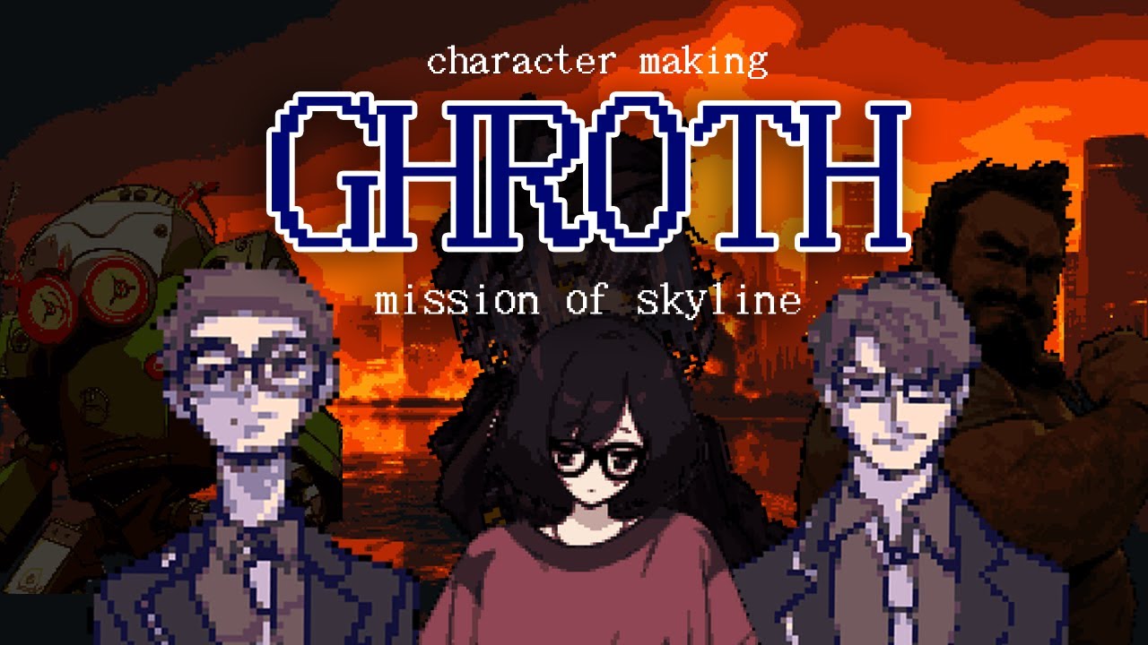 CoC 시나리오 GHROTH - mission of skyline 캐릭터 메이킹 │멤버! 김나성 왈도쿤 모잉 - YouTube