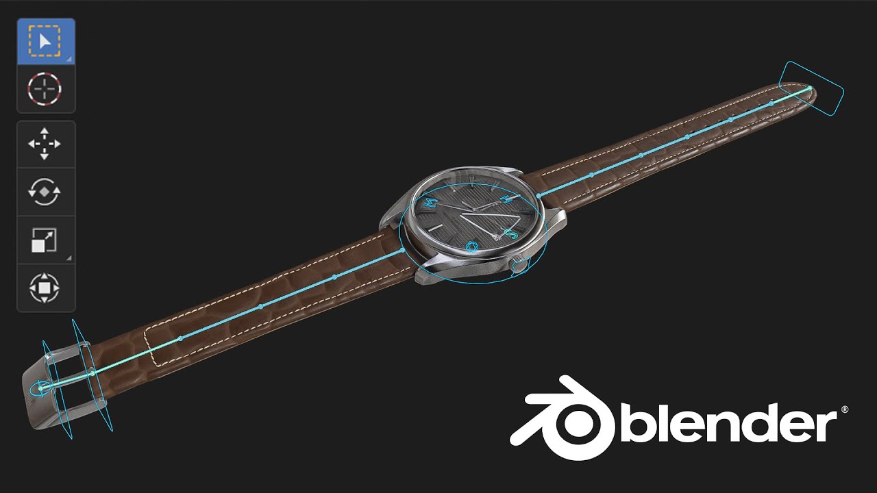Rigging a Watch in Blender - YouTube