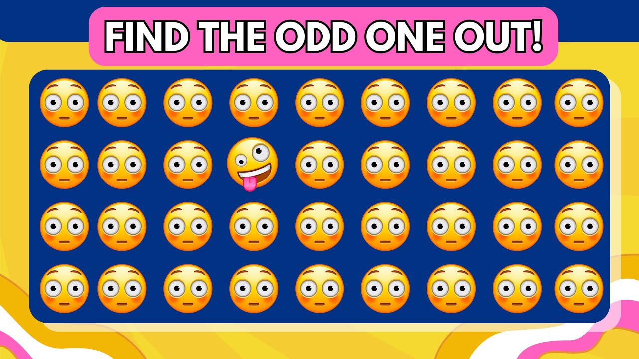FIND the ODD One Out: Fun Game With Friends! - YouTube