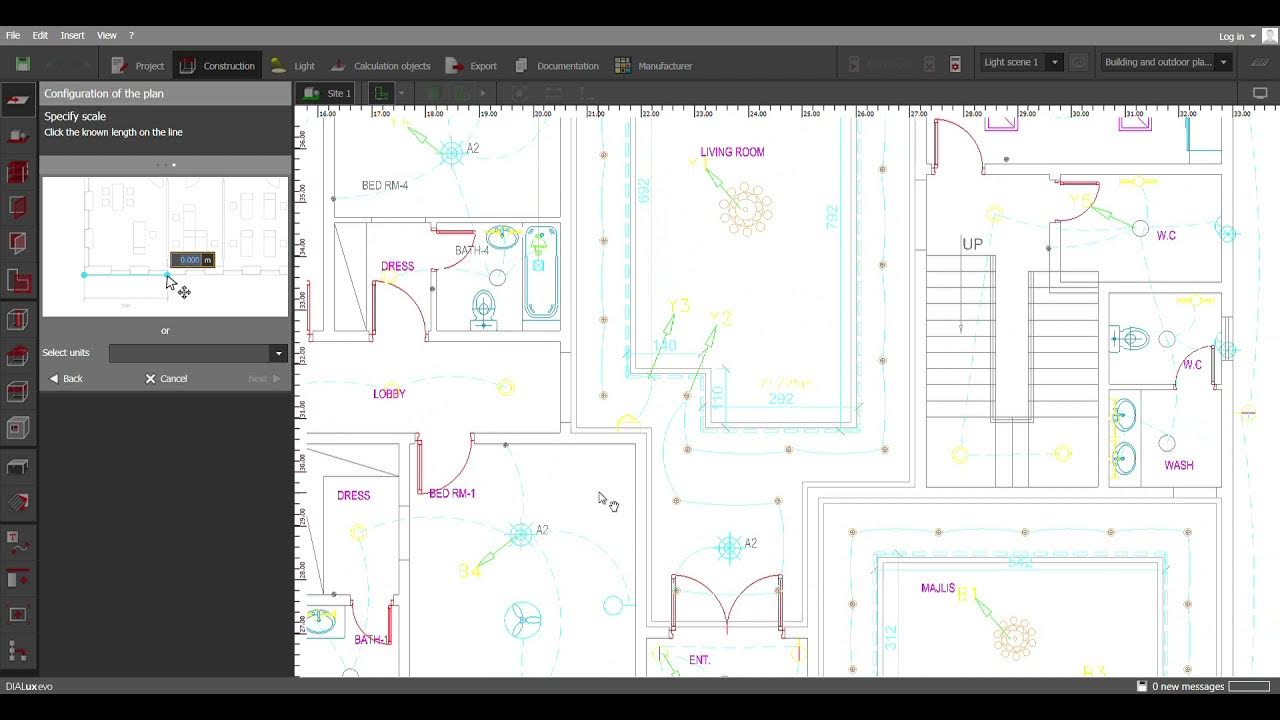 How to import AutoCAD Files in Dialux EVO - YouTube