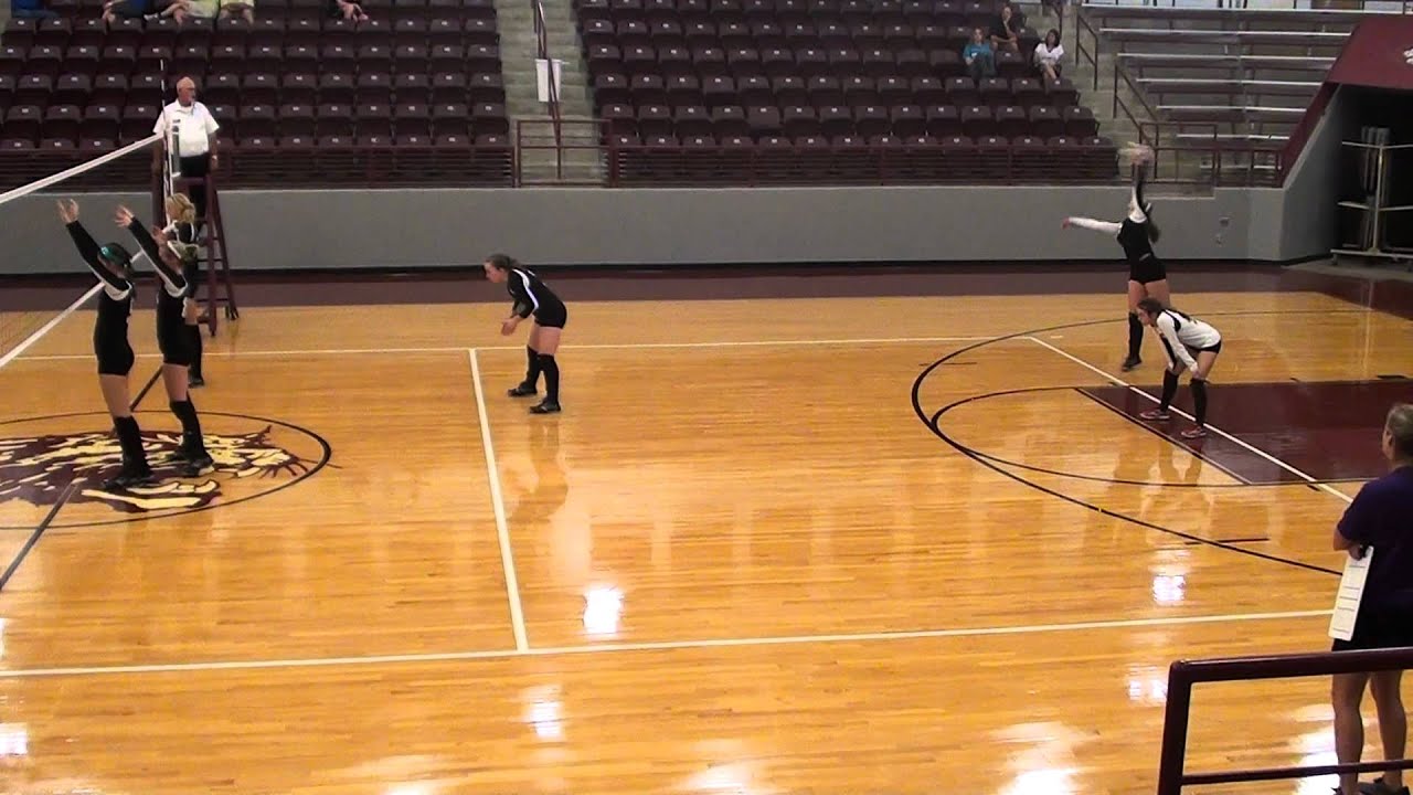 Shallowater Fillies Volleyball 2011 Amanda Beckham Ace - YouTube