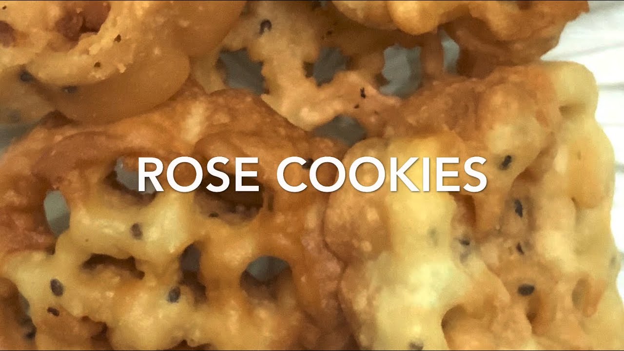ROSE COOKIES | ரோஸ் குக்கீகள் | ACHU MURUKU | FESTIVAL SNACKS | - YouTube