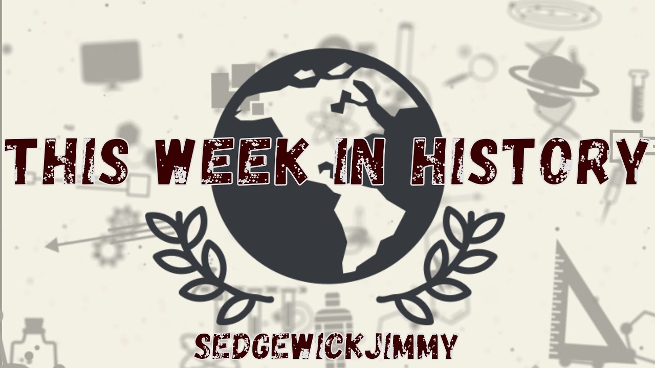 This Week In History: March 28 - April 3 - YouTube