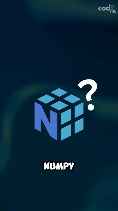 Numpy Basics In 59s Ndim Size Shape Dtype Youtube