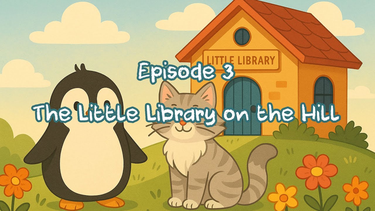The Little Library on the Hill | Bedtime Story for Kids | English Moral ...
