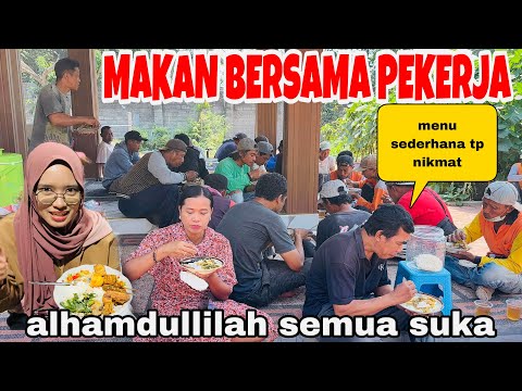 MASAK BANYAK BUAT PEKERJAKU DAN ALHAMDULLILAH PADA SUKA ,PUTRIKU KAGET BISA SEBANYAK INI YG KERJA