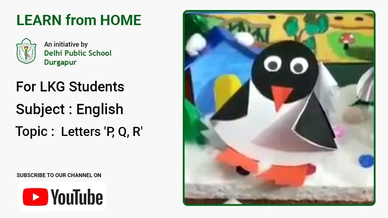 LKG | Letters 'P, Q, R' | Learn Alphabet | English for Kids | Teacher ...