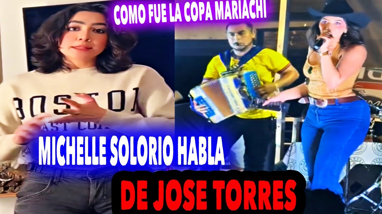 Michelle Solorio Habla De Jose Torres y De La COPA Mariachi - YouTube