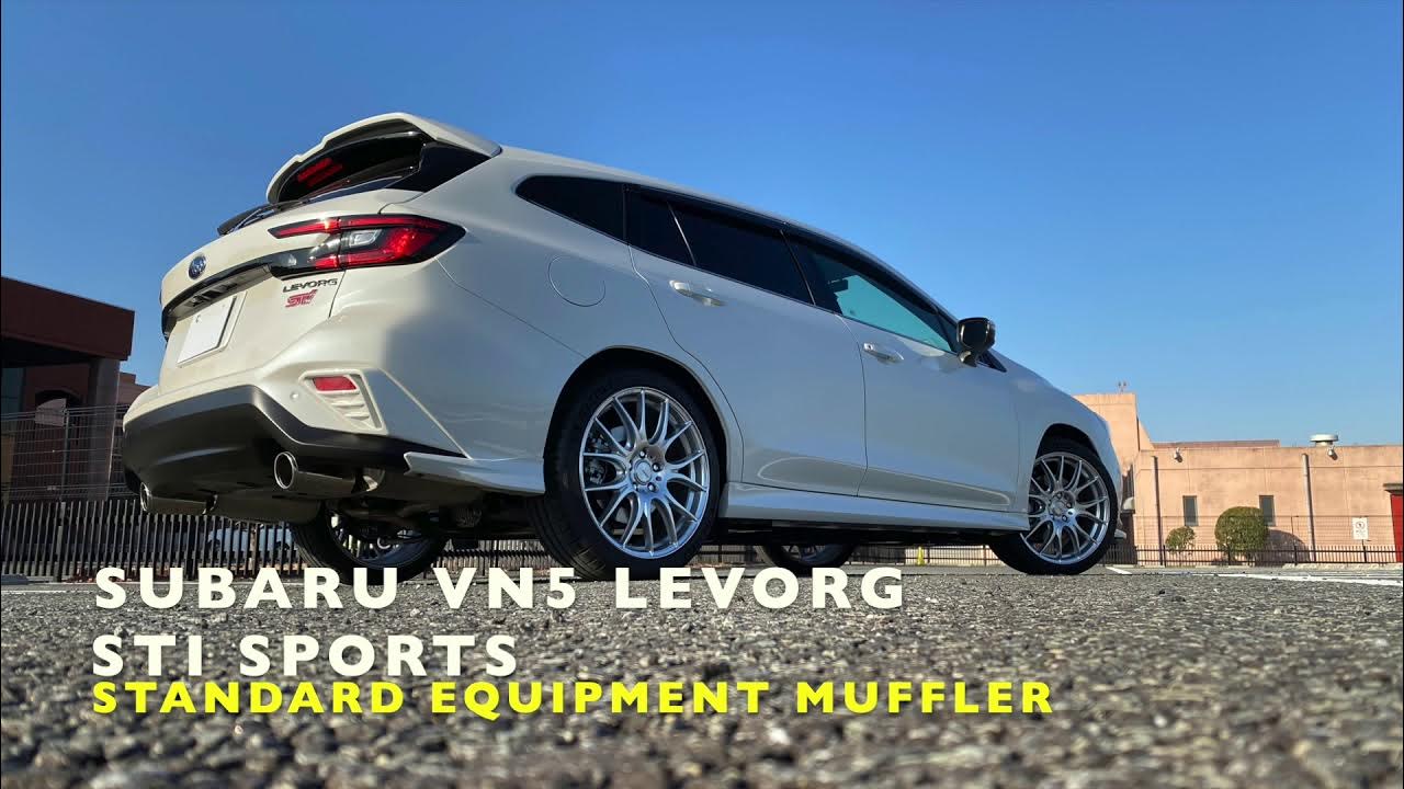 VN5 LEVORG compare Muffler Sounds - YouTube