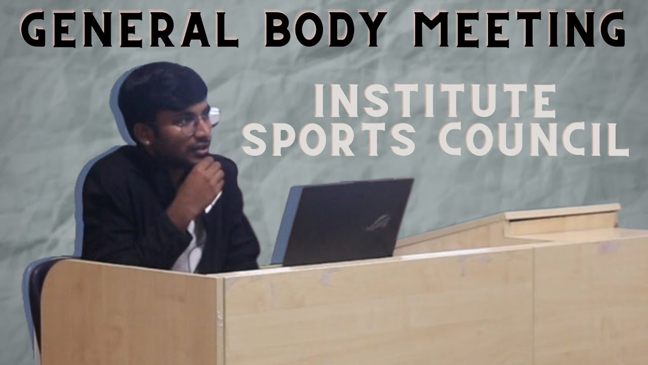 General Body Meeting ISC | GSSA - YouTube