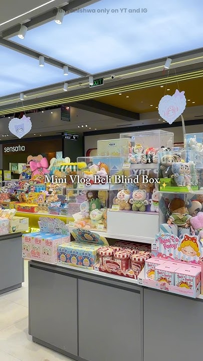 Mini Vlog Beli Blind Box di Toptoy 😍 #shorts #minivlog #blindbox #toptoy #asmr #lucu - YouTube