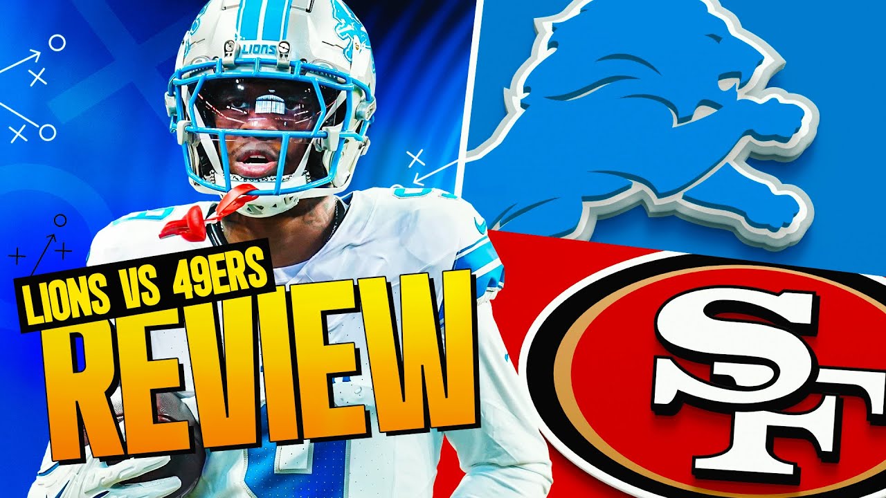 Jameson Williams Scores Twice as Lions Win Again! | 49ers vs. V Lions ...