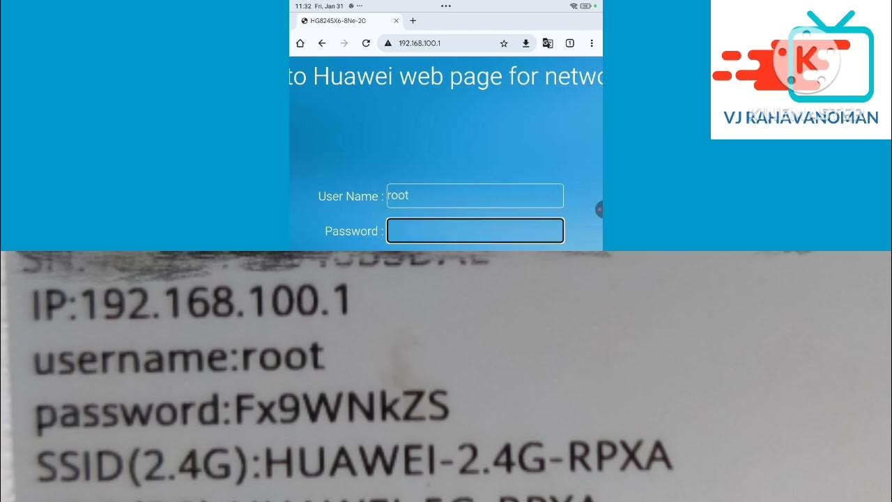 Changing your modem's SSID (Wi-Fi name)and password is easy. Here’s how you can do it #huawei ...