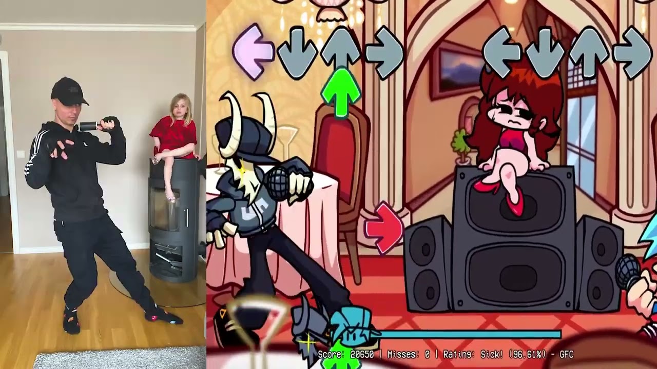 Friday Night Funkin' VS Tabi Rework In Real Life - YouTube