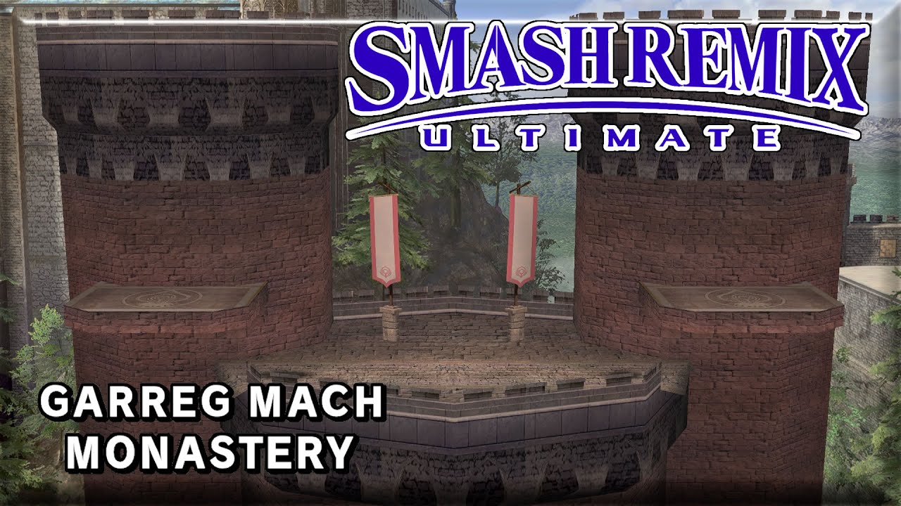 Garreg Mach Monastery — Smash Remix Ultimate 5.0 — Texture Pack - YouTube