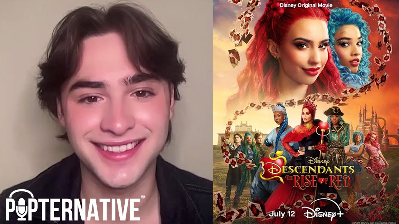 Joshua Colley talks about Descendants: The Rise of Red, Dead Boy ...