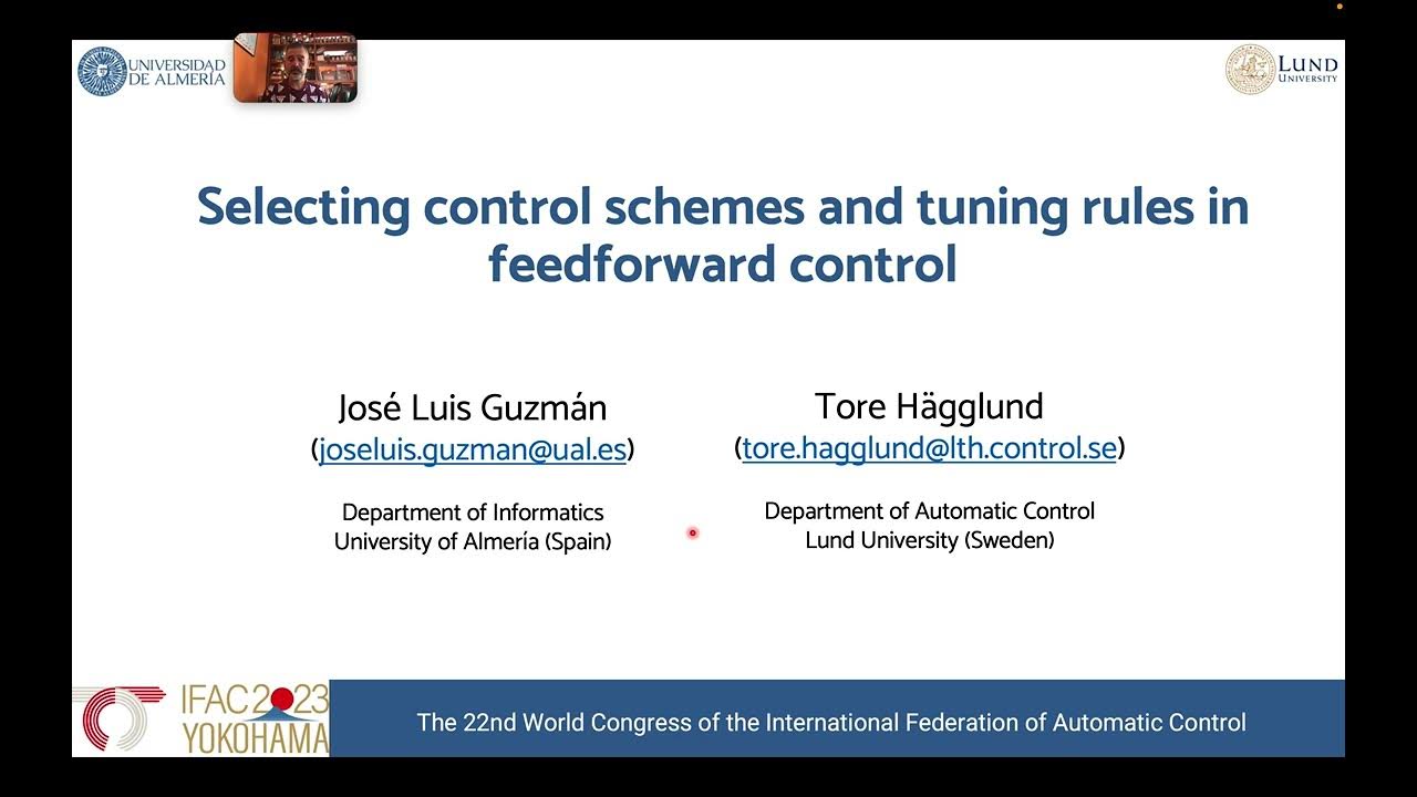 Selecting control schemes and tuning rules in feedforward control - YouTube