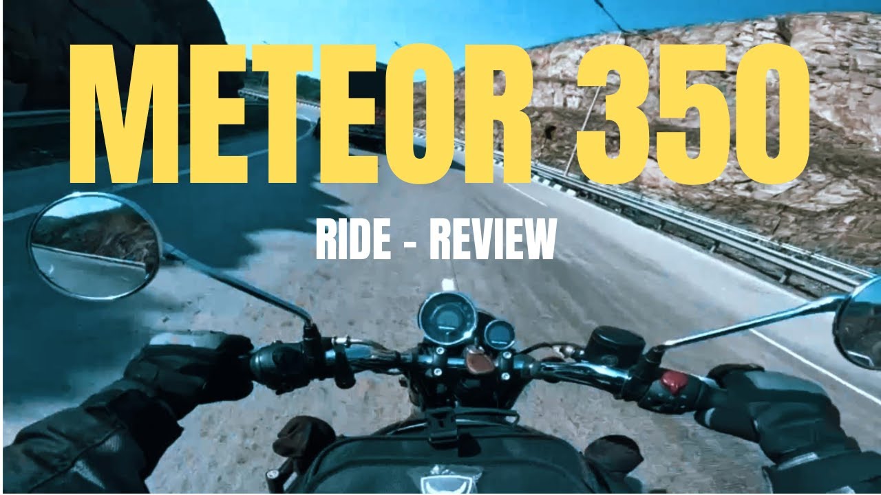 Royal Enfield Meteor 350 Stellar Blue Ride Review 🔥 | Honest ⭐️⭐️⭐️| Is ...