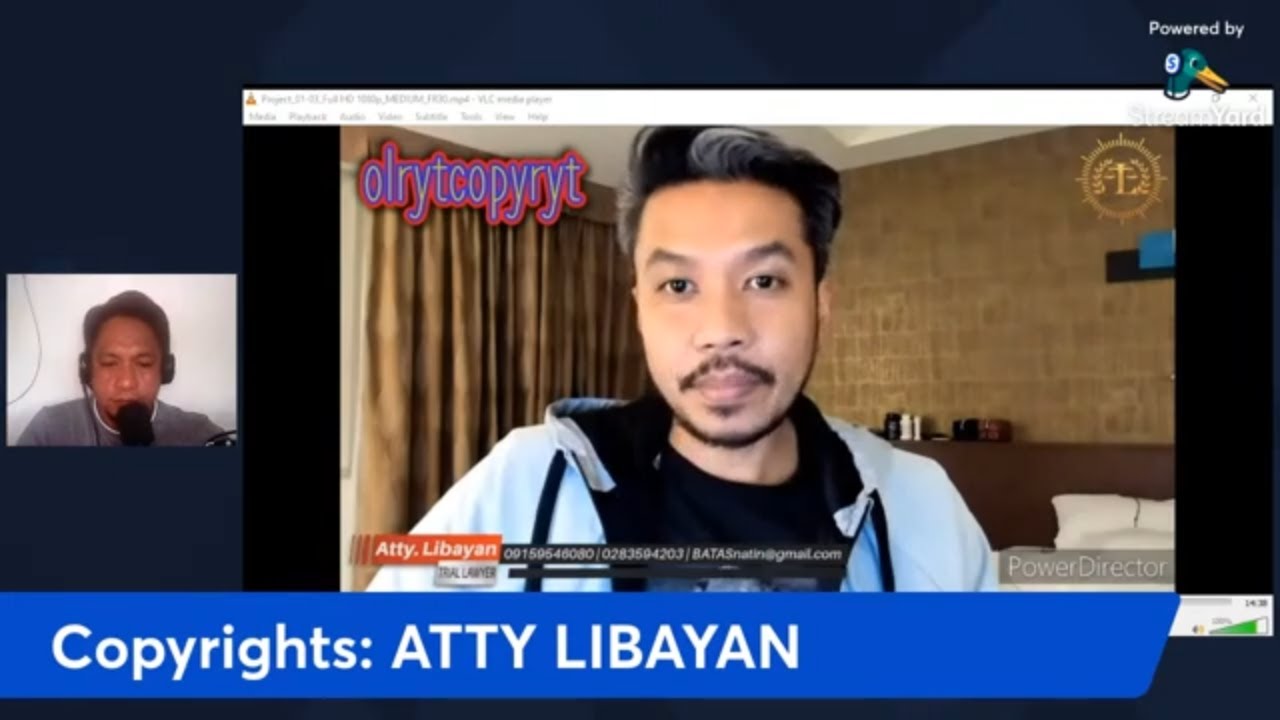 ATTY LIBAYAN vs RAFFY TULFO: COPYRIGHTS #olrytcopyryt #viral - YouTube