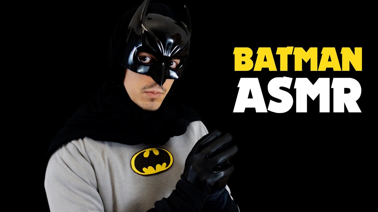 ASMR Batman Cosplay ASMR (Whispering, Gloves Sounds) (ITA/ENG ASMR ...