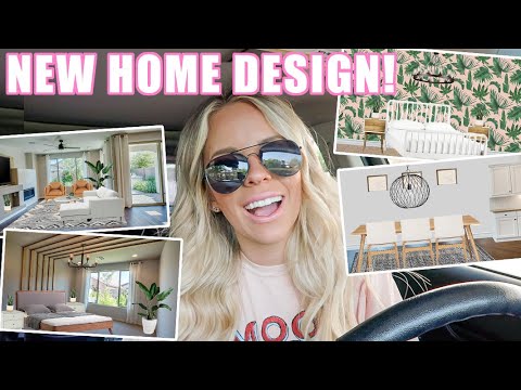 DESIGNING THE NEW HOME! / DAY IN THE LIFE OF A MOM / Caitlyn Neier ...