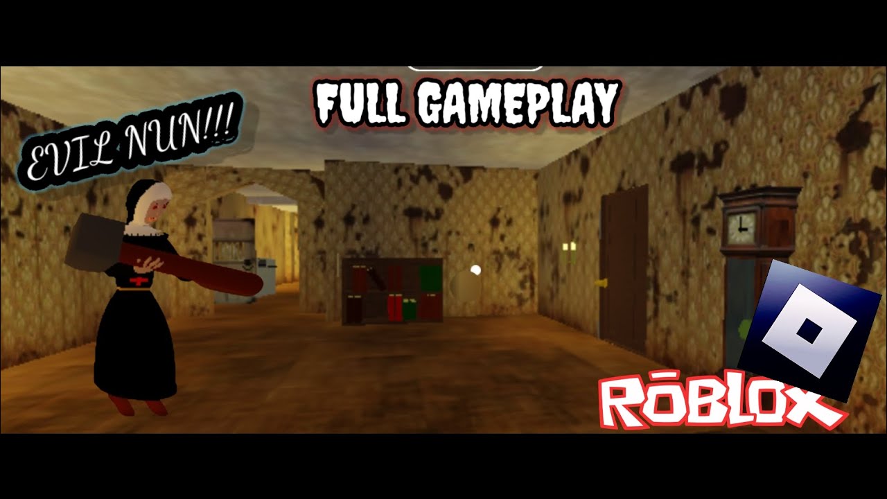 Roblox Evil nun New nun School Full Gameplay@ROBI123-yg1wp - YouTube