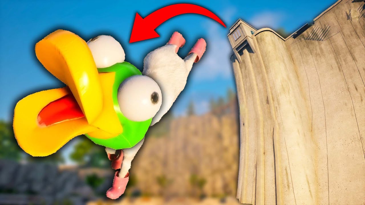 I TURNED INTO A DUCK. (Goat Simulator 3) - YouTube
