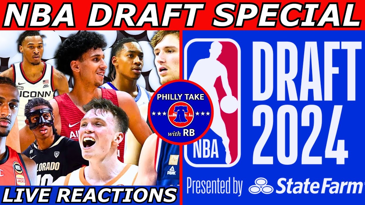 NBA Draft 2024 LIVE Watch Party, Reactions, & Updates! - YouTube