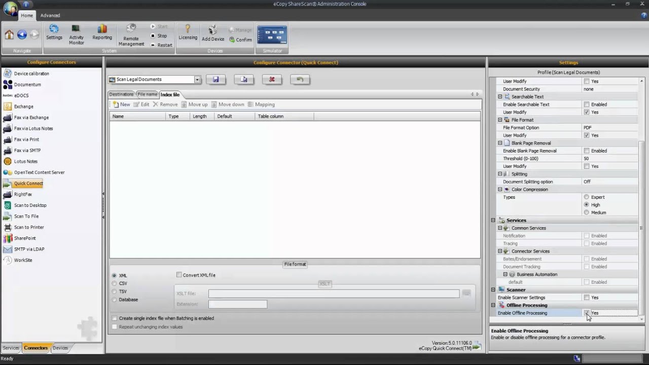 eCopy ShareScan - Configuring Quick Connect - YouTube