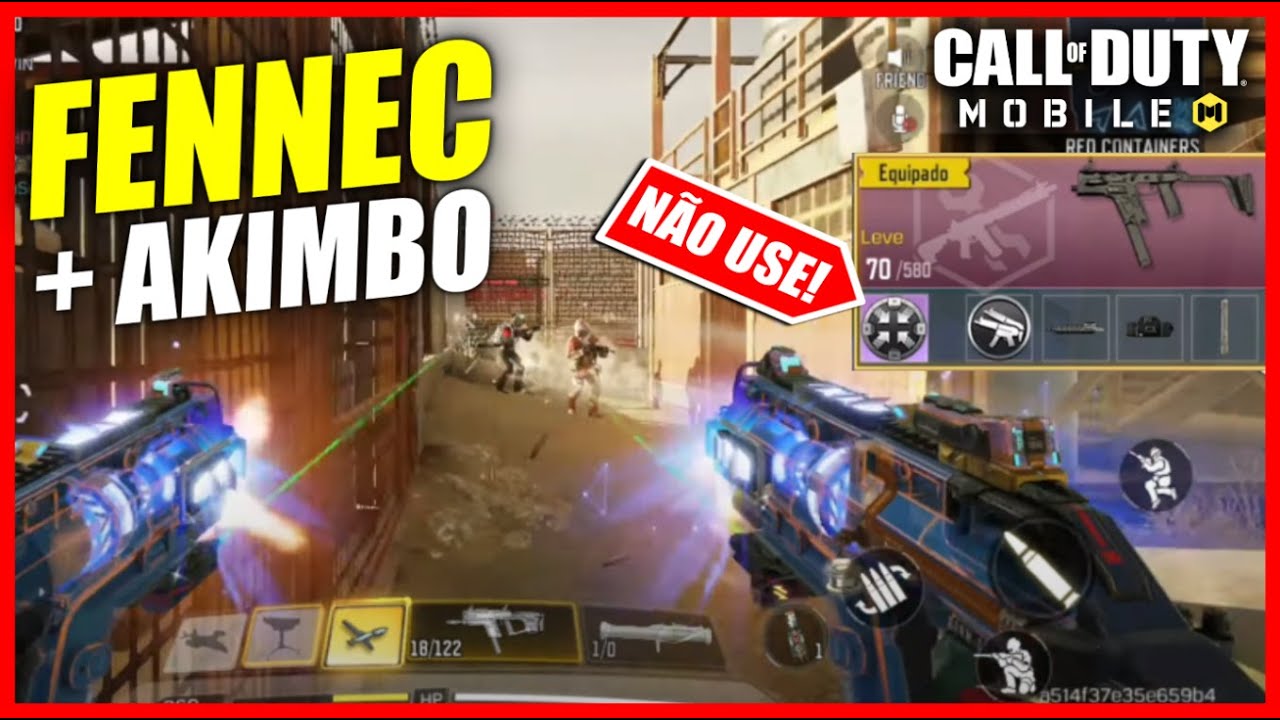 A Melhor CLASSE para a FENNEC com AKIMBO Arma Dupla - COD Mobile Season ...