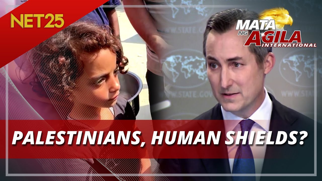 U.S. nababahala sa umano’y paggamit ng Israel sa mga Palestino bilang human shields - YouTube