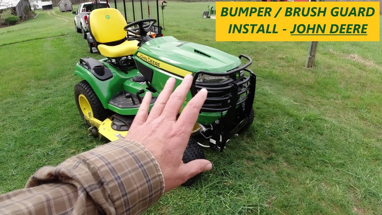 DYI - John Deere Bumper / Brush Guard Installation - YouTube