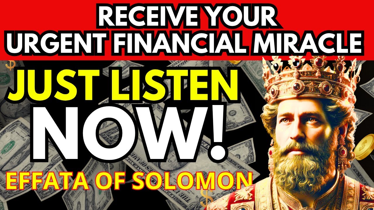 URGENT FINANCIAL MIRACLE: Solomon Reveals the HIDDEN PRAYER that Opens the Doors to WEALTH - YouTube